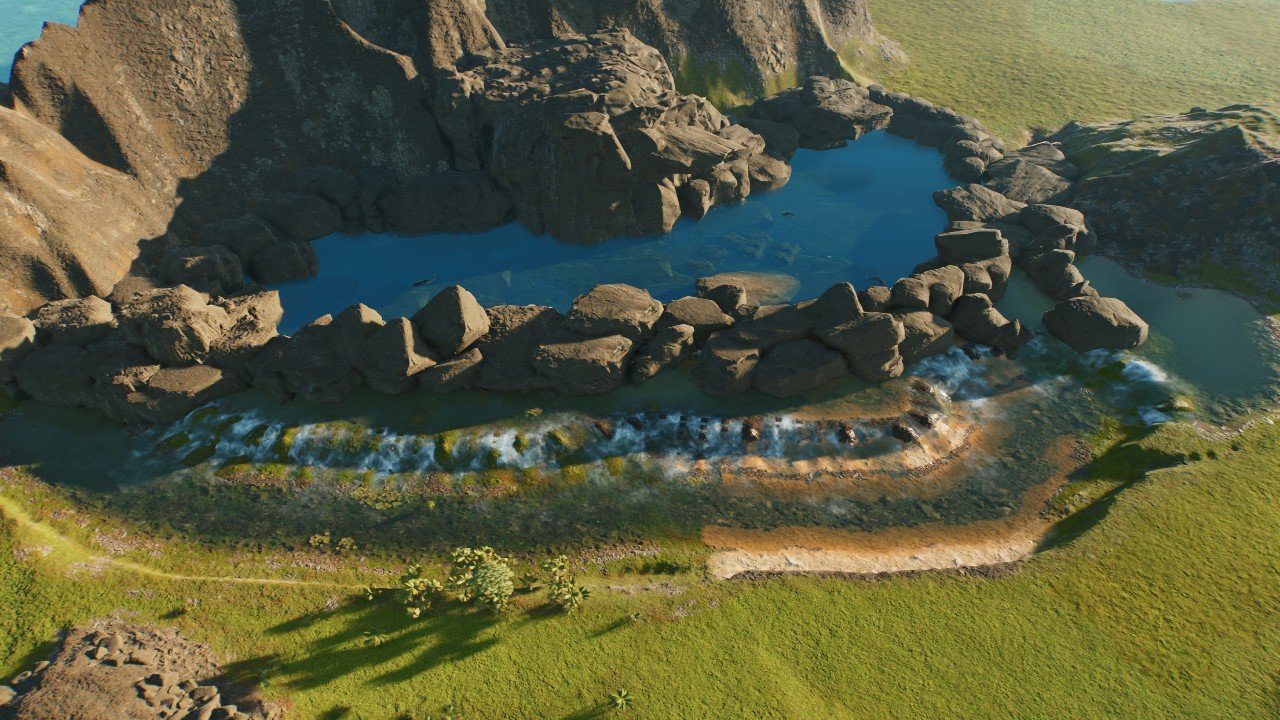 Natural shallow lagoon - 创意工坊 - 《侏罗纪世界：进化 3》