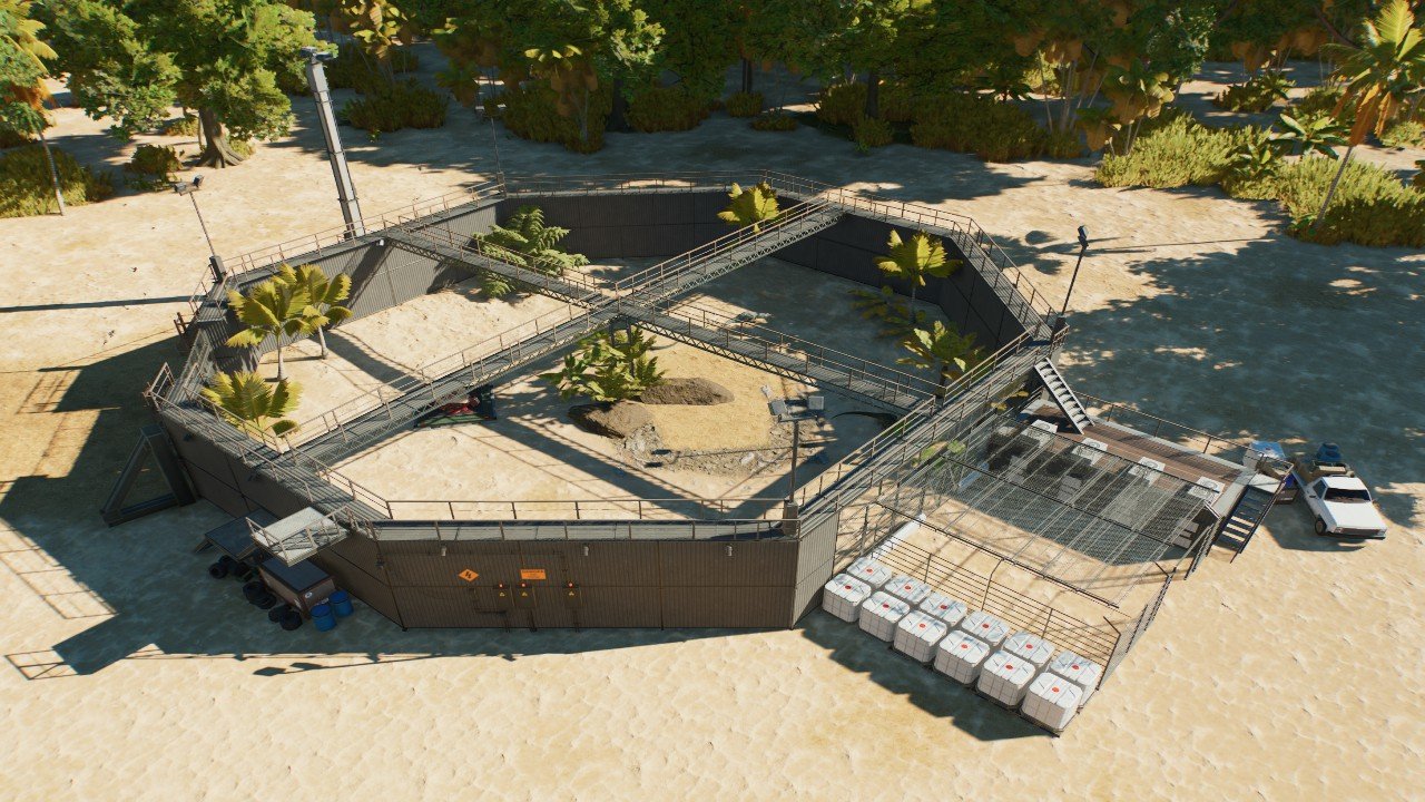Raptor Squad Paddock - Workshop - Jurassic World Evolution 3