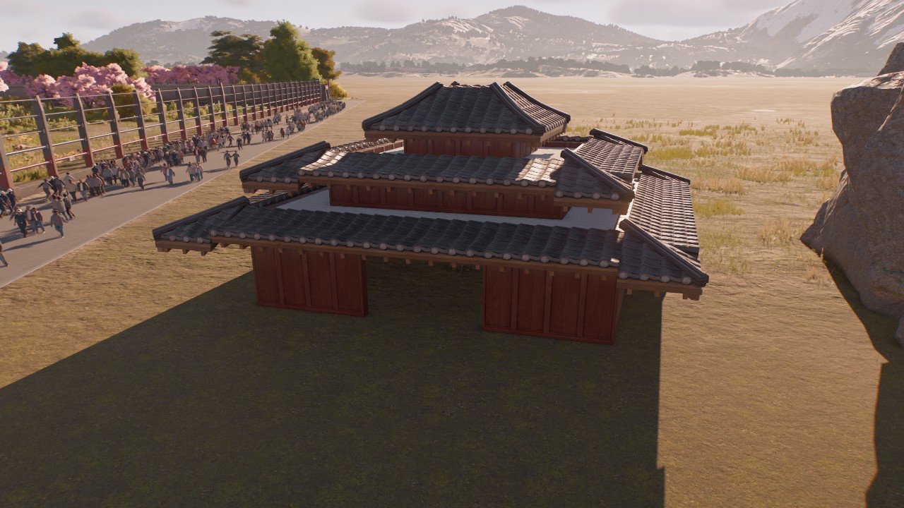 Asian shelter for small dinosaurus - Workshop - Jurassic World Evolution 3