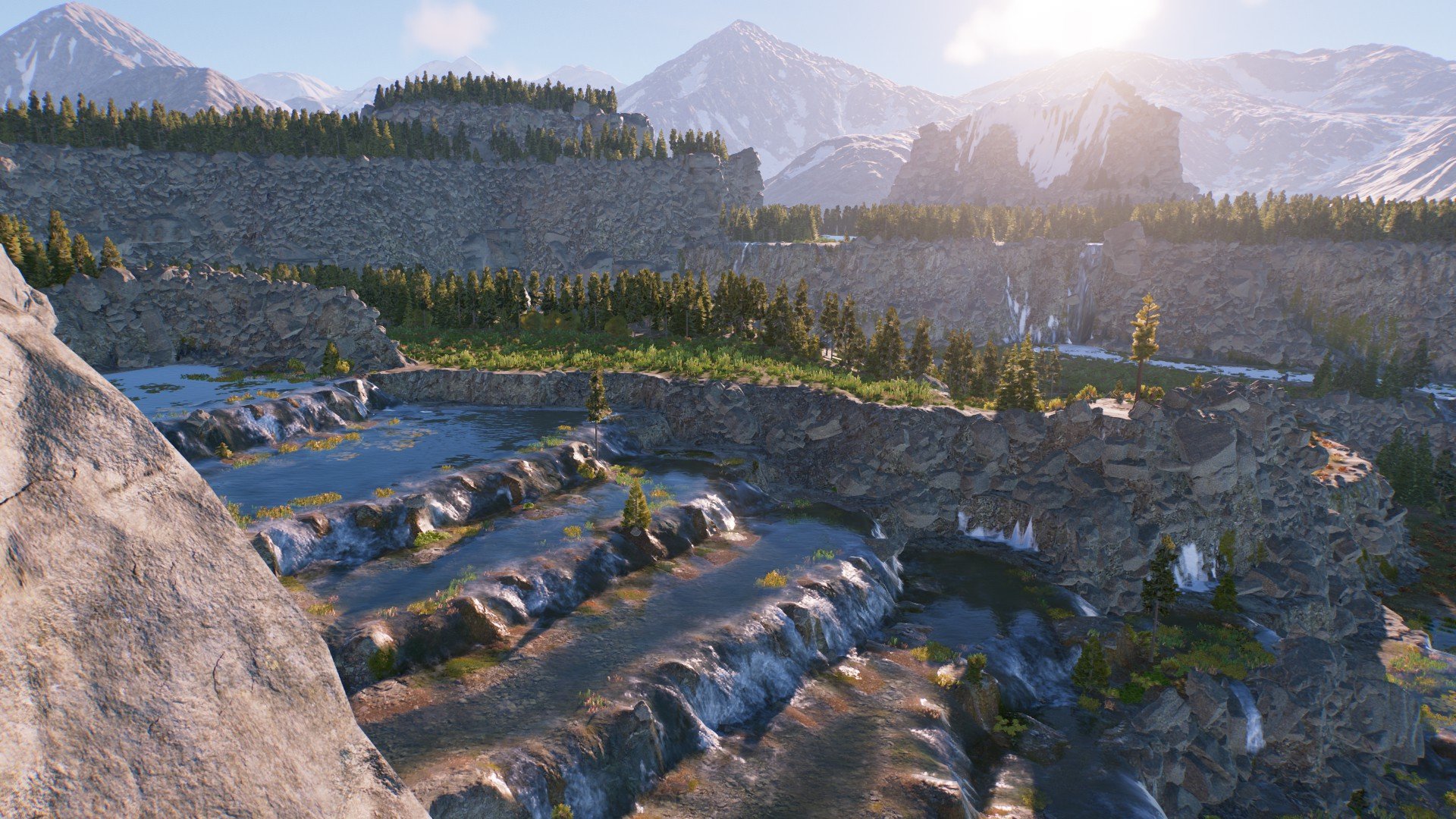 Falling Waters National park - Workshop - Jurassic World Evolution 3