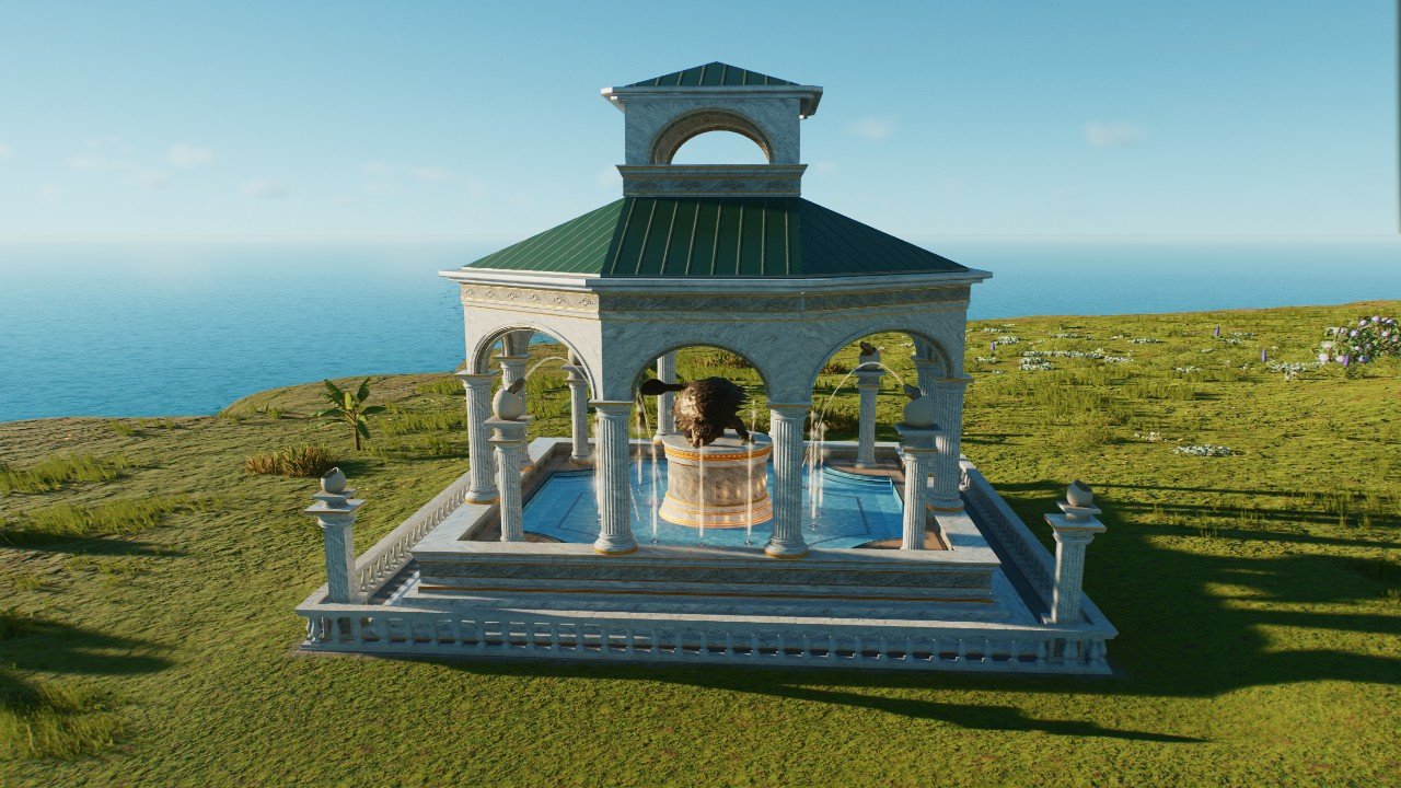 Deluxe Ankylo Fountain - Workshop - Jurassic World Evolution 3