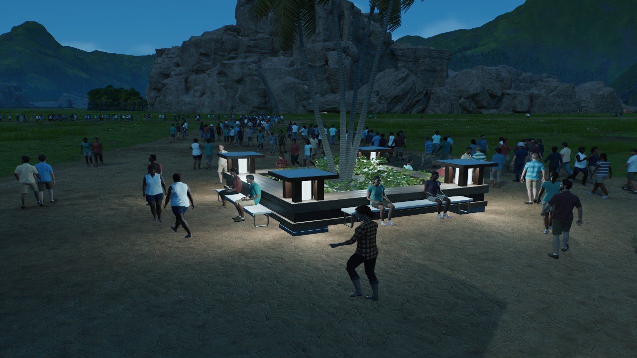Seating Area - Workshop - Jurassic World Evolution 3