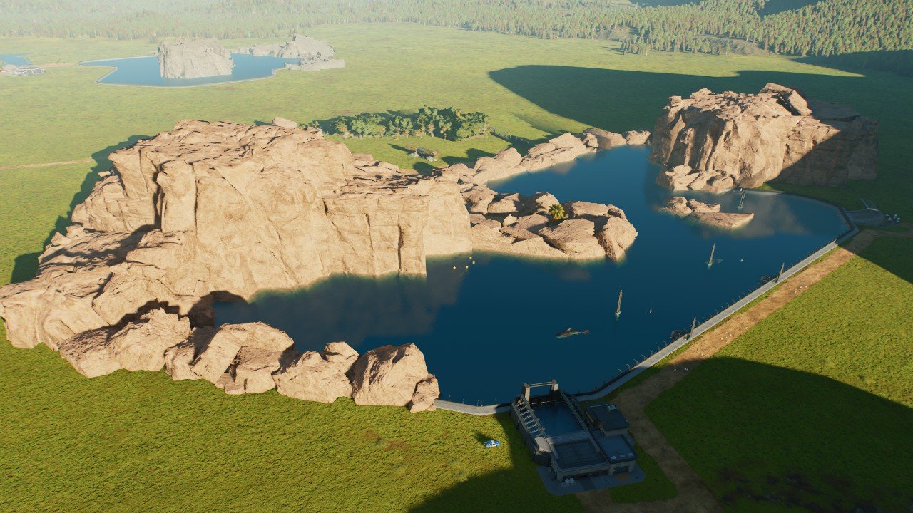 Natural Lagoon 2 - Workshop - Jurassic World Evolution 3