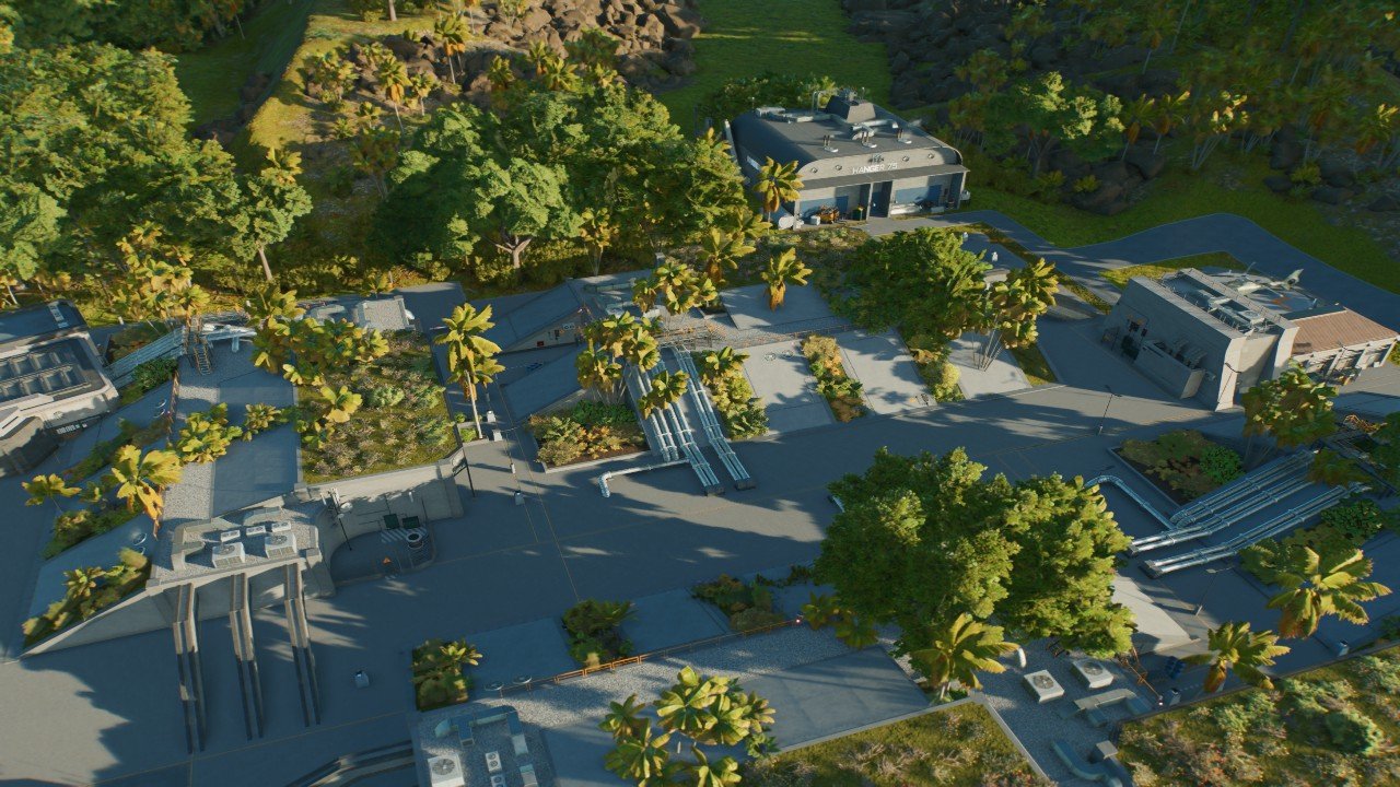 Rebirth building - Jurassic World Evolution 3 creation - Frontier Workshop