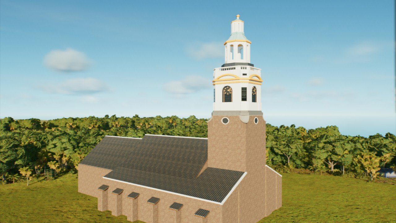 White church/tower - Workshop - Jurassic World Evolution 3