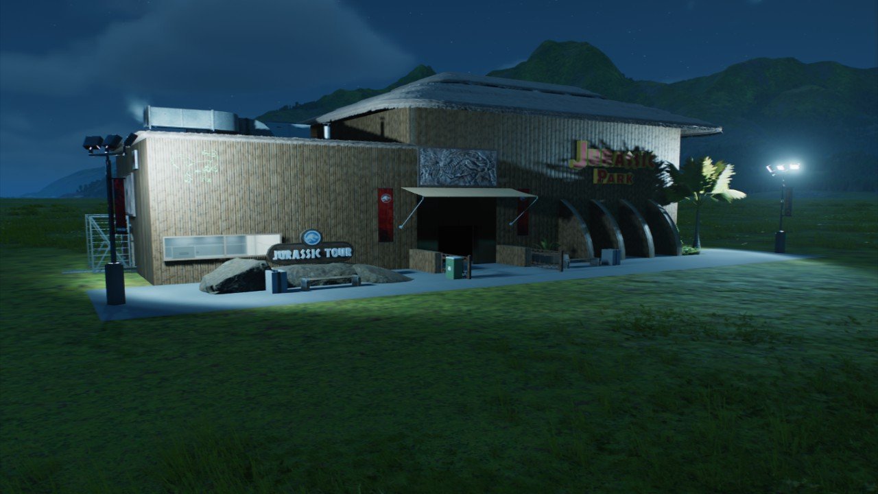Modern tropical tour ride - Workshop - Jurassic World Evolution 3