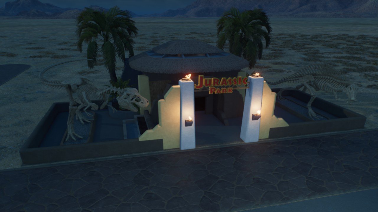 JP SW Remote entrance - Workshop - Jurassic World Evolution 3