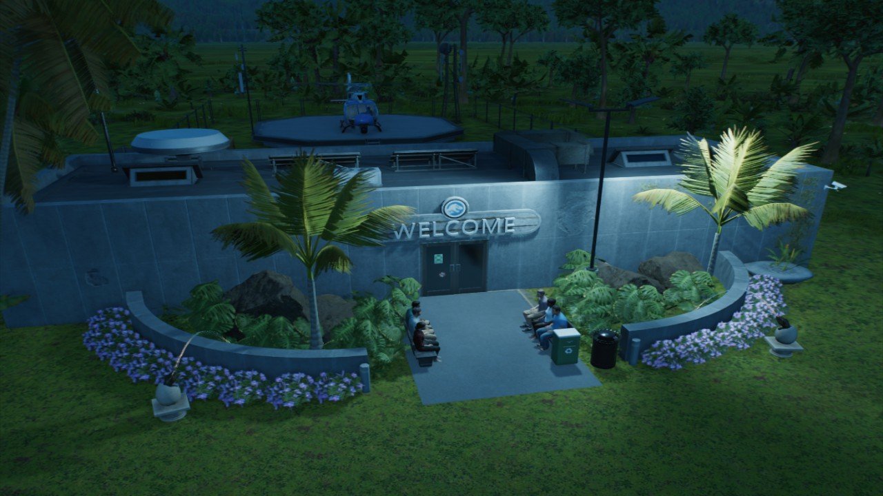 Simple welcome Center - Workshop - Jurassic World Evolution 3