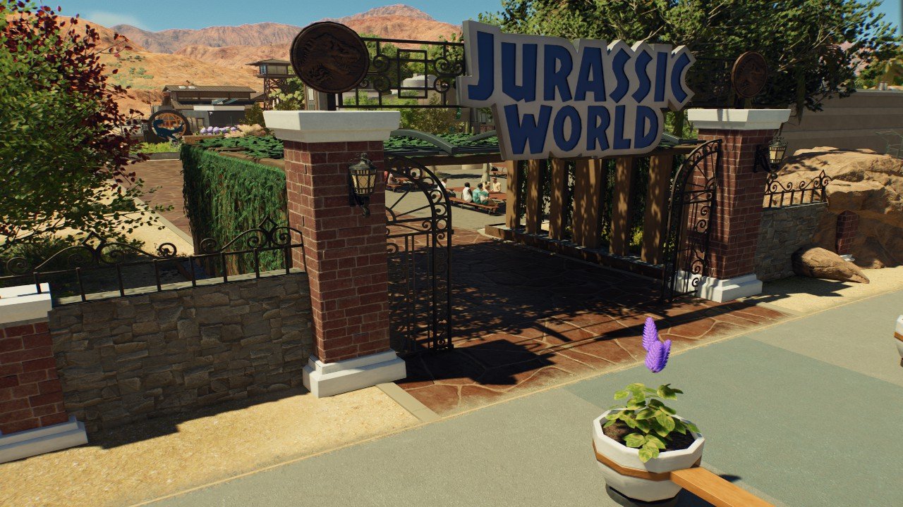 Entrance Sign - Workshop - Jurassic World Evolution 3