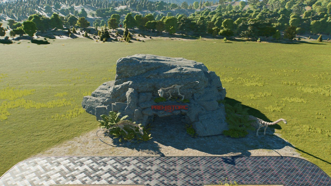 Cave entrance - Workshop - Jurassic World Evolution 3