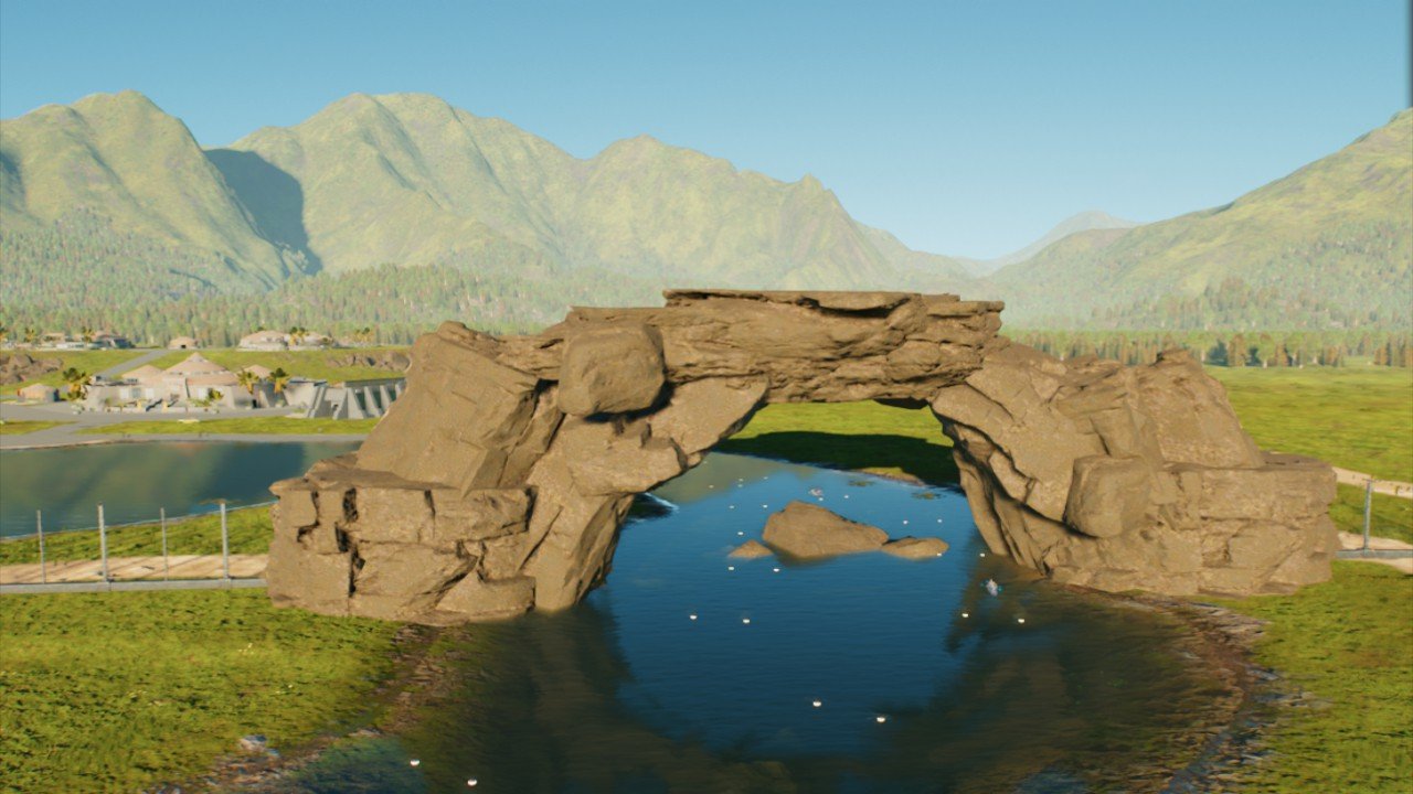 Stone arch - Workshop - Jurassic World Evolution 3