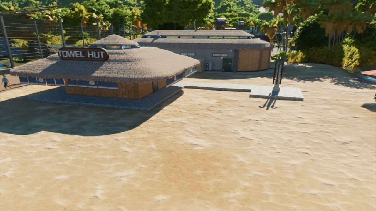 Towel Hut & Shower - Workshop - Jurassic World Evolution 3