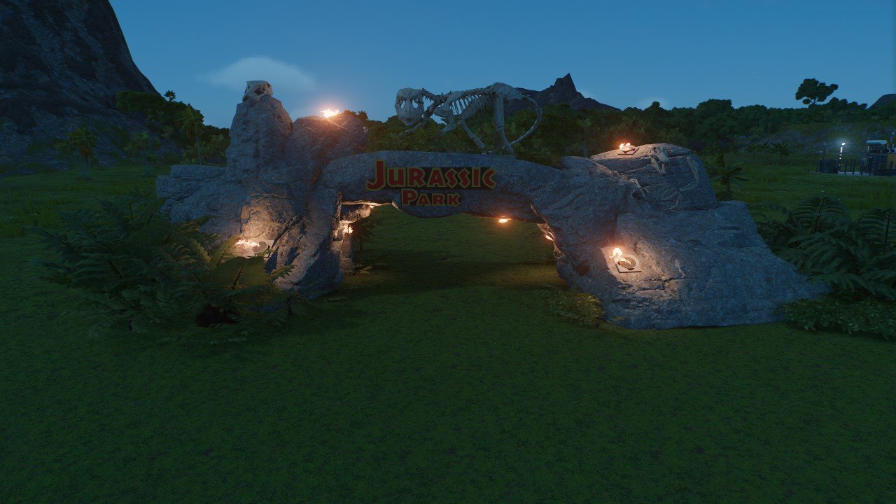 Modified JP entrance - Workshop - Jurassic World Evolution 3