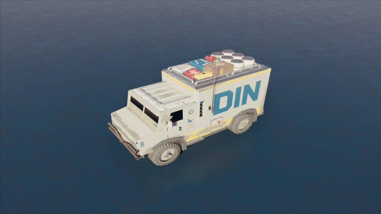 D.I.N. Utility Van - Workshop - Jurassic World Evolution 3