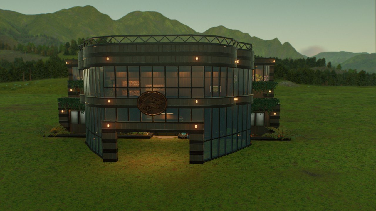 Warm Industrial Arrival Point - Workshop - Jurassic World Evolution 3