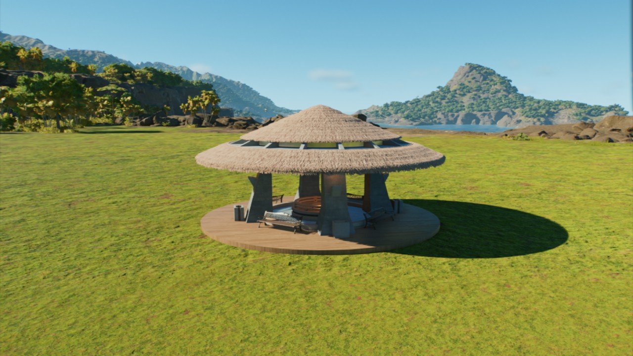 JP Style Fire Pit - Workshop - Jurassic World Evolution 3