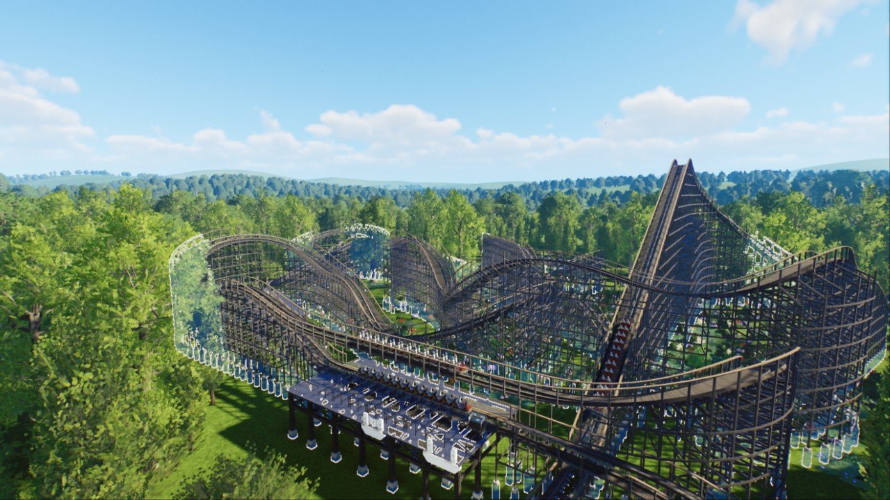 GCI Style Coaster - Planet Coaster 2 mod - Frontier Workshop