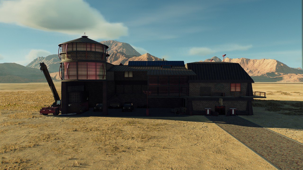 Compact Ranger Outpost Compound - Workshop - Jurassic World Evolution 3