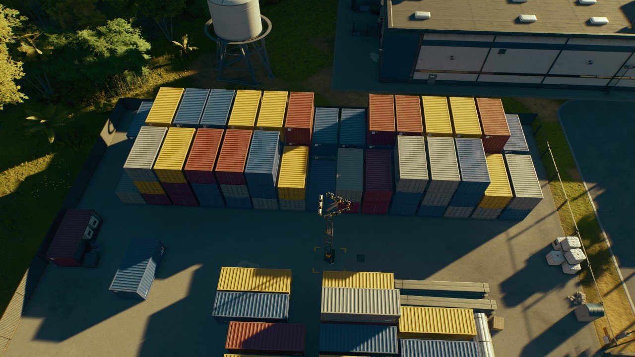Crate stockpile - Jurassic World Evolution 3 mod - Frontier Workshop