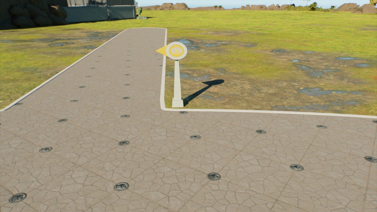 Gallery Sign - Workshop - Jurassic World Evolution 3