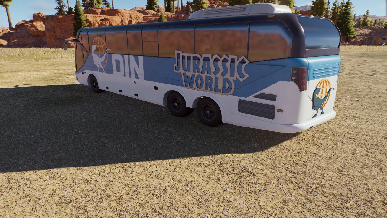 JW DIN Bus - Workshop - Jurassic World Evolution 3