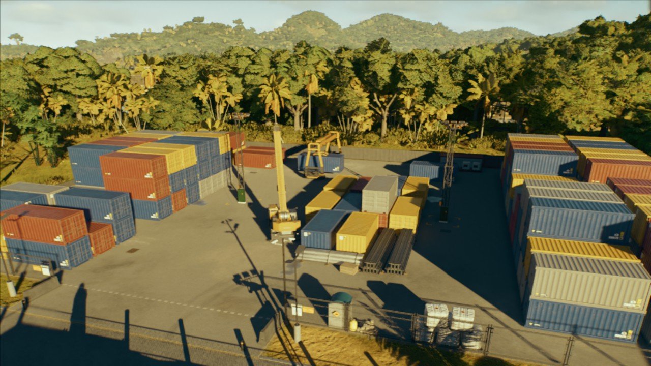 Container Yard - Workshop - Jurassic World Evolution 3