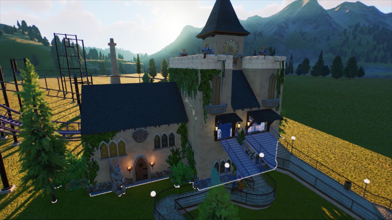 Station - Planet Coaster 2 mod - Frontier Workshop