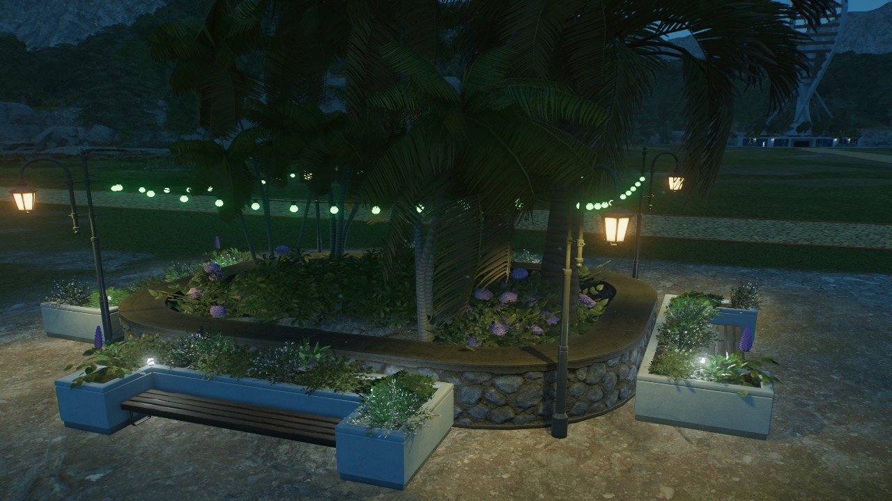 Small garden - Workshop - Jurassic World Evolution 3