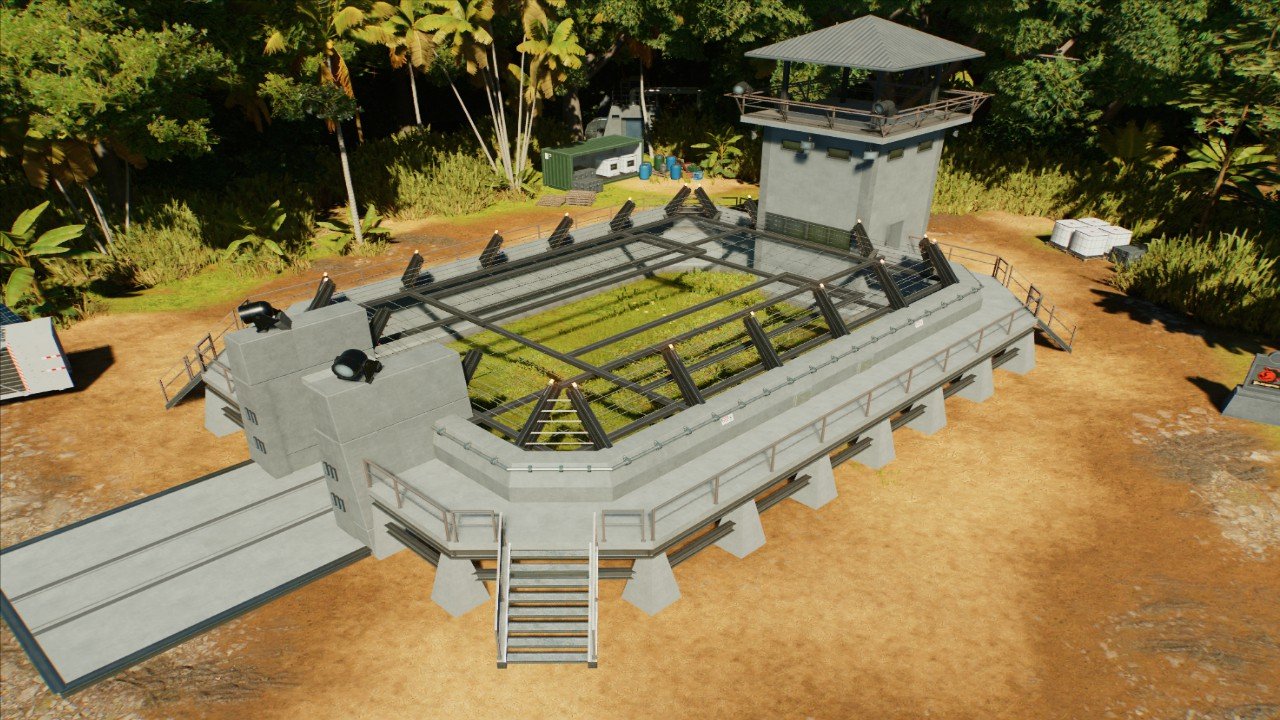 JP Velociraptor Paddock 1993 - Workshop - Jurassic World Evolution 3