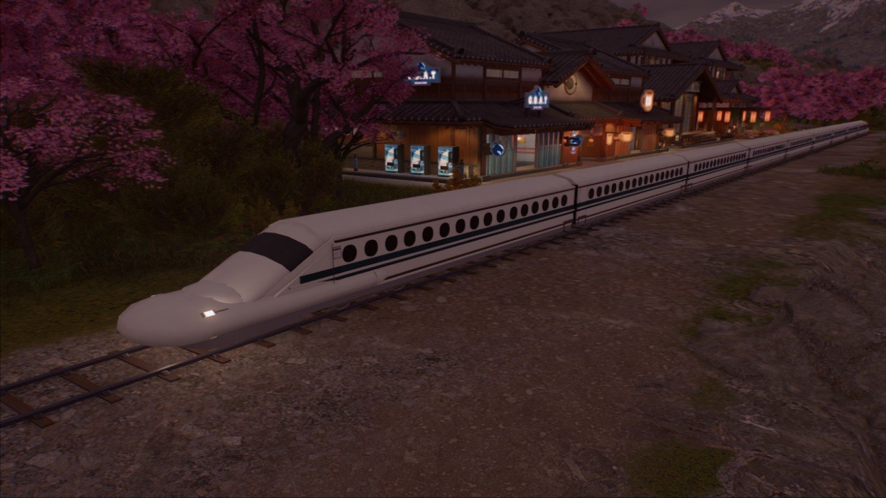Japanese bullet train - Workshop - Jurassic World Evolution 3