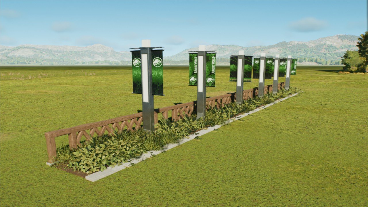 Jurassic World Plant barreer - Workshop - Jurassic World Evolution 3