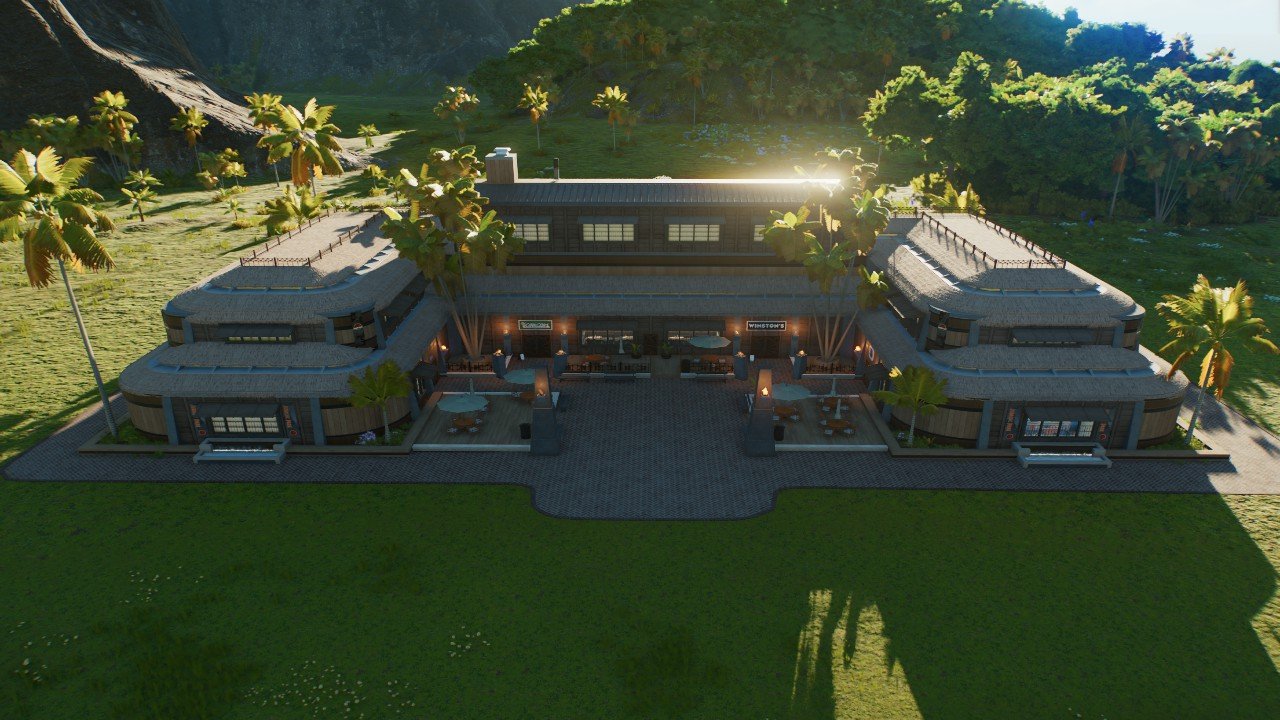 JP Multi-Amenity plus Shelter - Workshop - Jurassic World Evolution 3