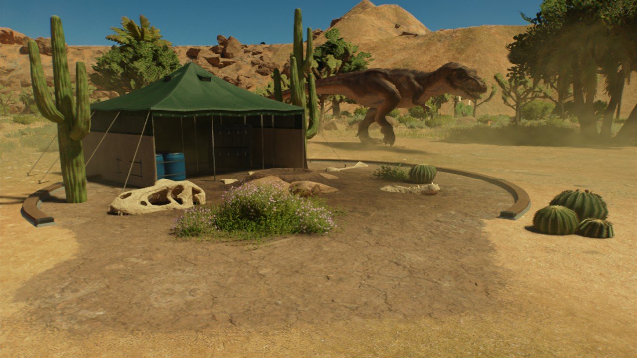T-Rex Nest (Fossil zone) - Workshop - Jurassic World Evolution 3