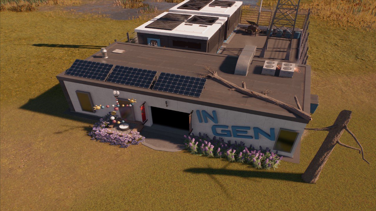Ingen-Power plant - Workshop - Jurassic World Evolution 3