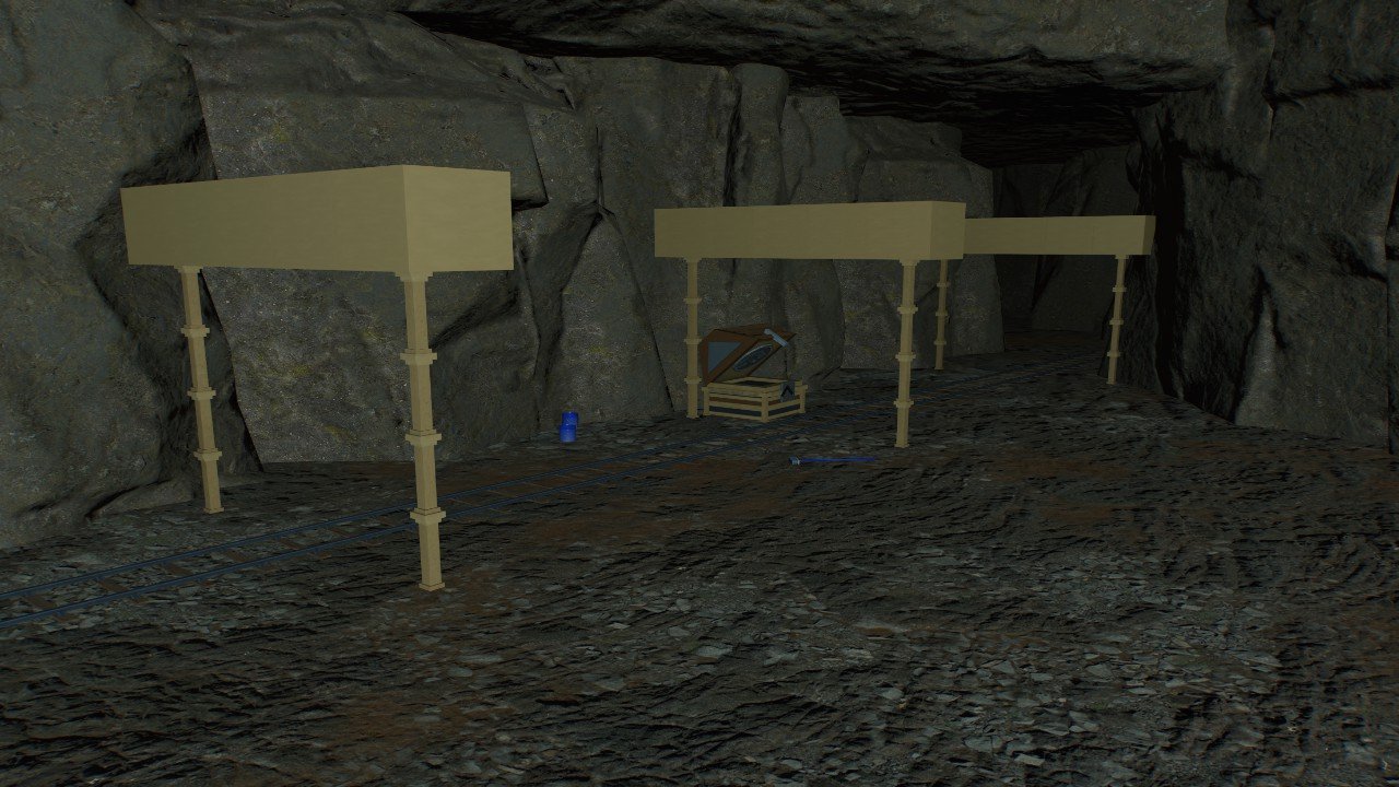 Minecraft inspired Mineshaft supports - 创意工坊 - 《侏罗纪世界：进化 3》