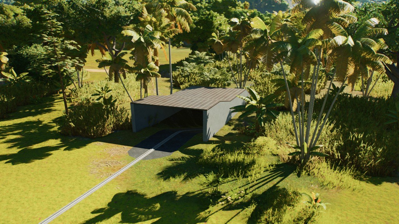 Underground Tour Vehicle Station\Entry & Exit Tunnels - Workshop ...