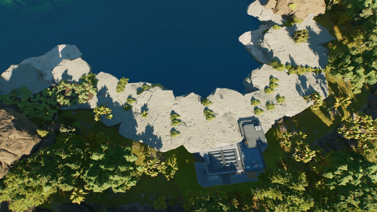 Natural lagoon outline - Workshop - Jurassic World Evolution 3