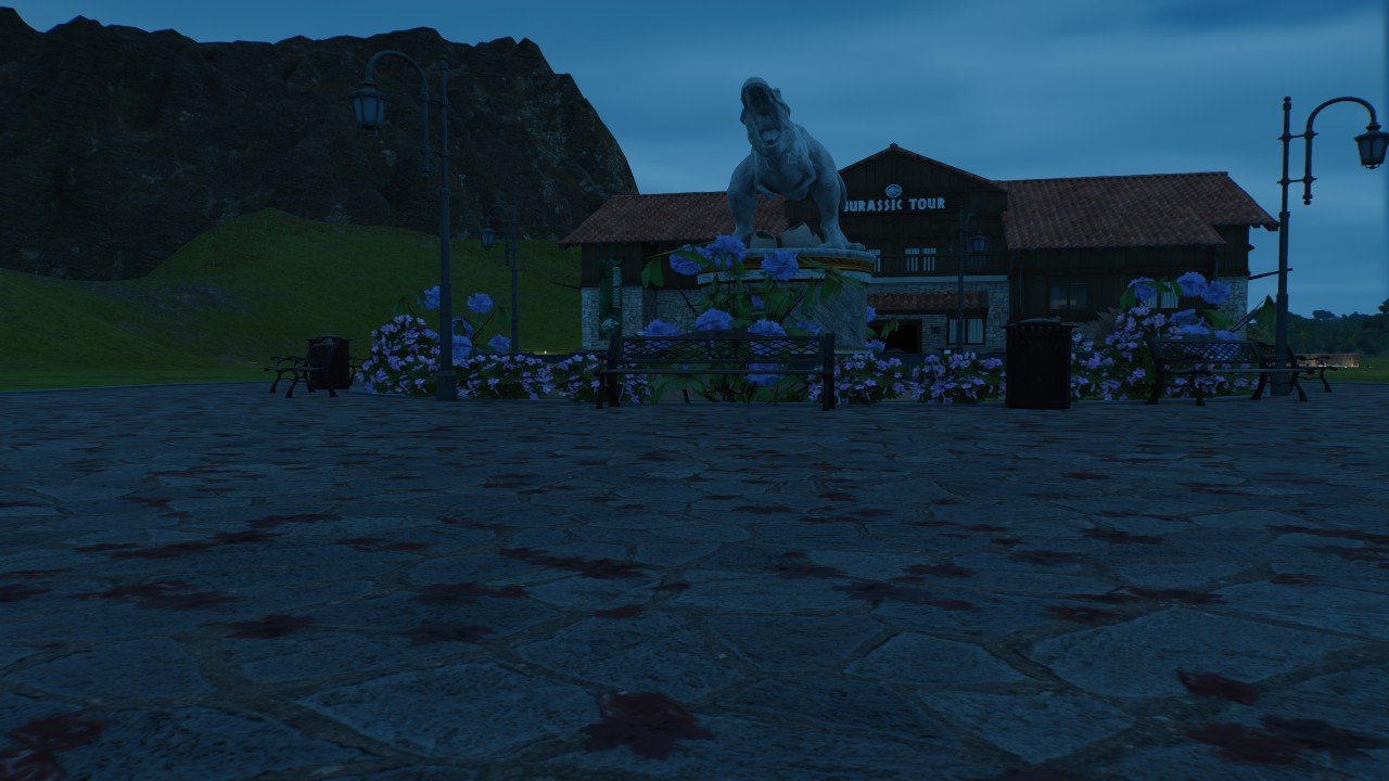 Simple Fountain - Workshop - Jurassic World Evolution 3