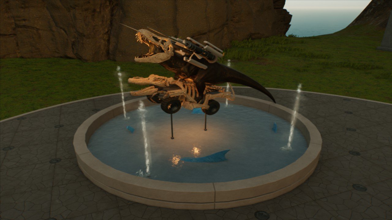 Stunt Jump Fountain - Workshop - Jurassic World Evolution 3