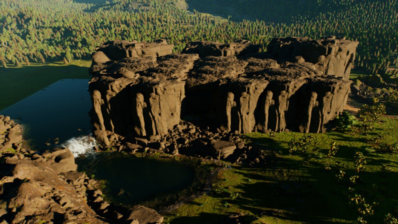 Large Cave w/ Interior - Workshop - Jurassic World Evolution 3