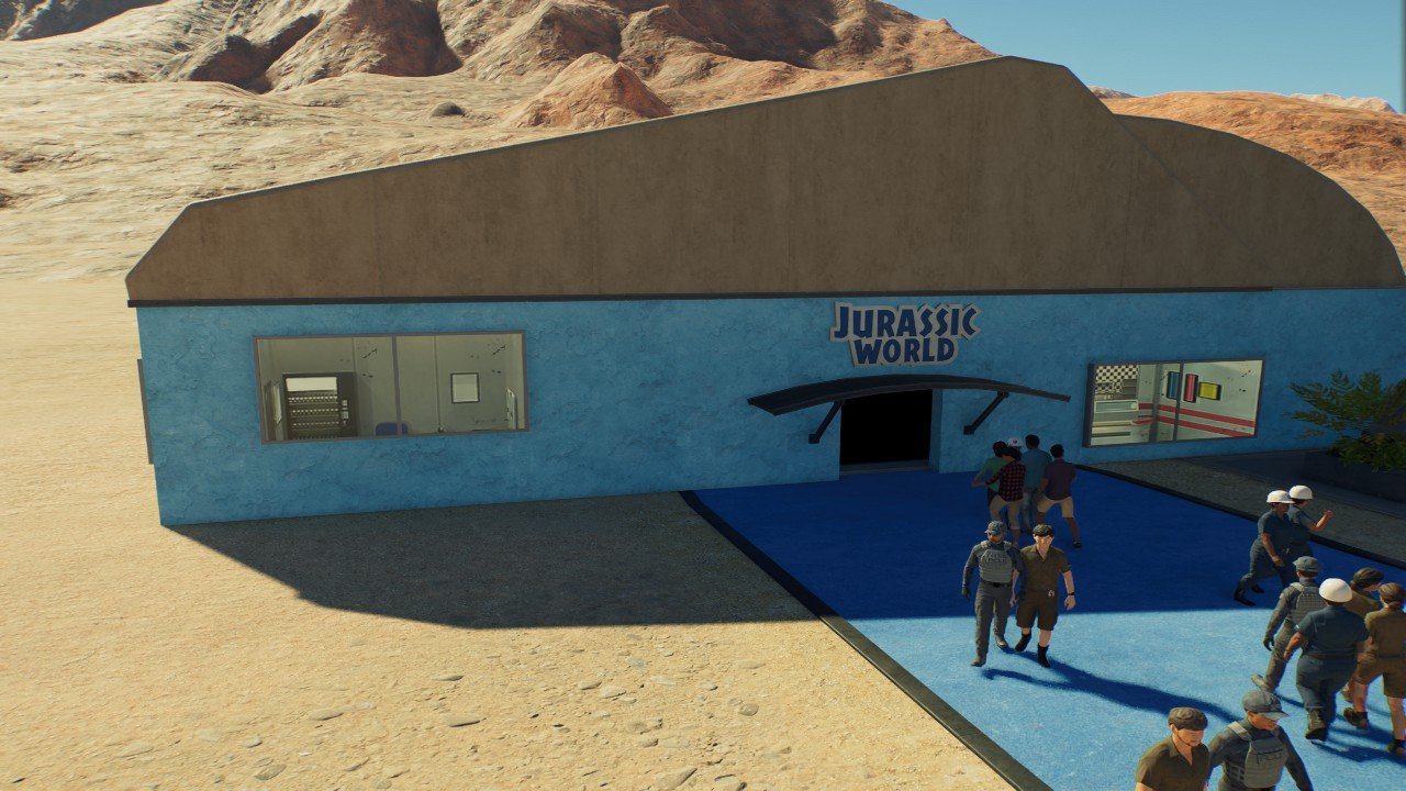 Nevada Desert Arrival Point - Workshop - Jurassic World Evolution 3