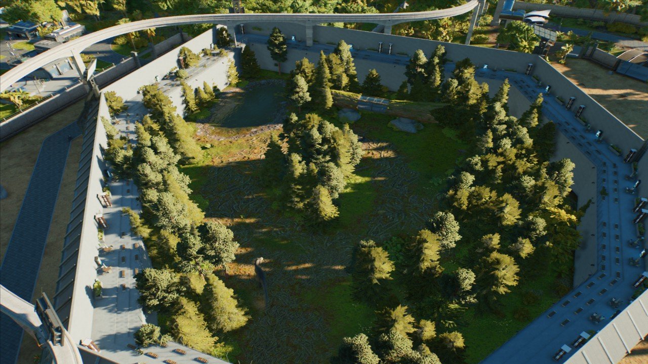 Enclosure T-Rex - Workshop - Jurassic World Evolution 3