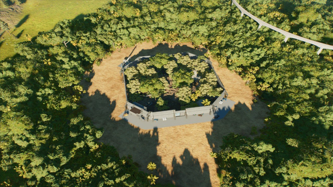 Enclosure Indominus rex - Workshop - Jurassic World Evolution 3