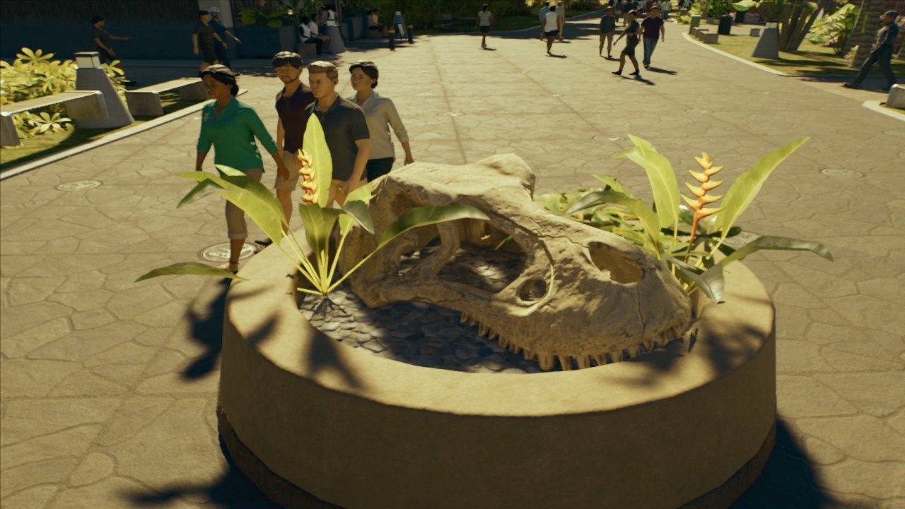Dynamic Rex Skull Planter - Workshop - Jurassic World Evolution 3