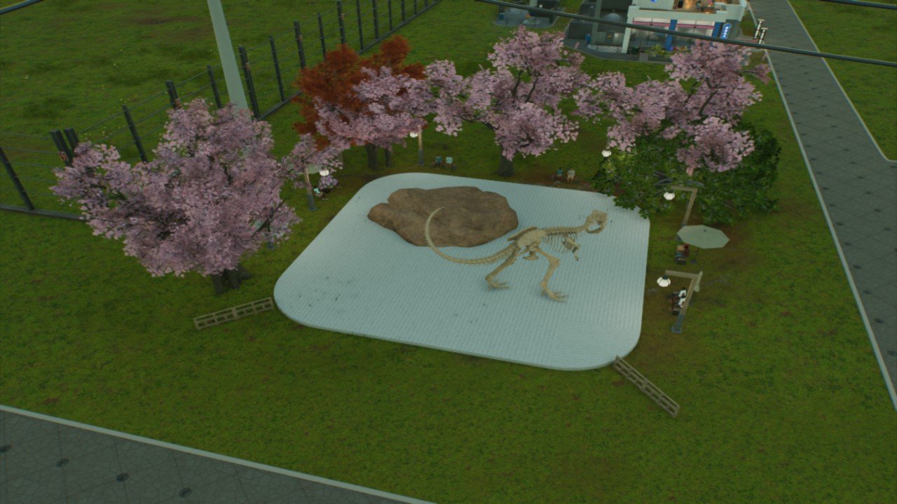 Zen Rex Garden - Jurassic World Evolution 3 creation - Frontier Workshop