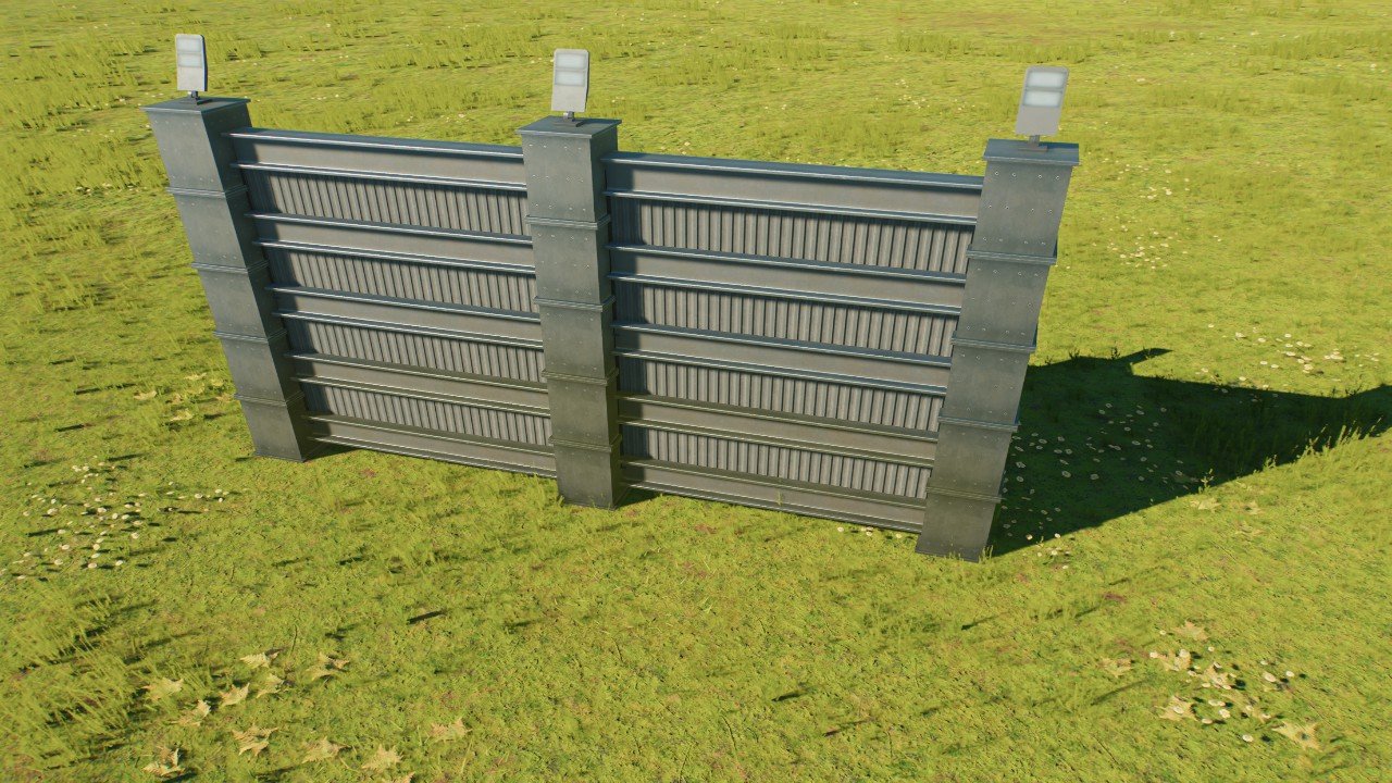 Reinforced Fence - Workshop - Jurassic World Evolution 3