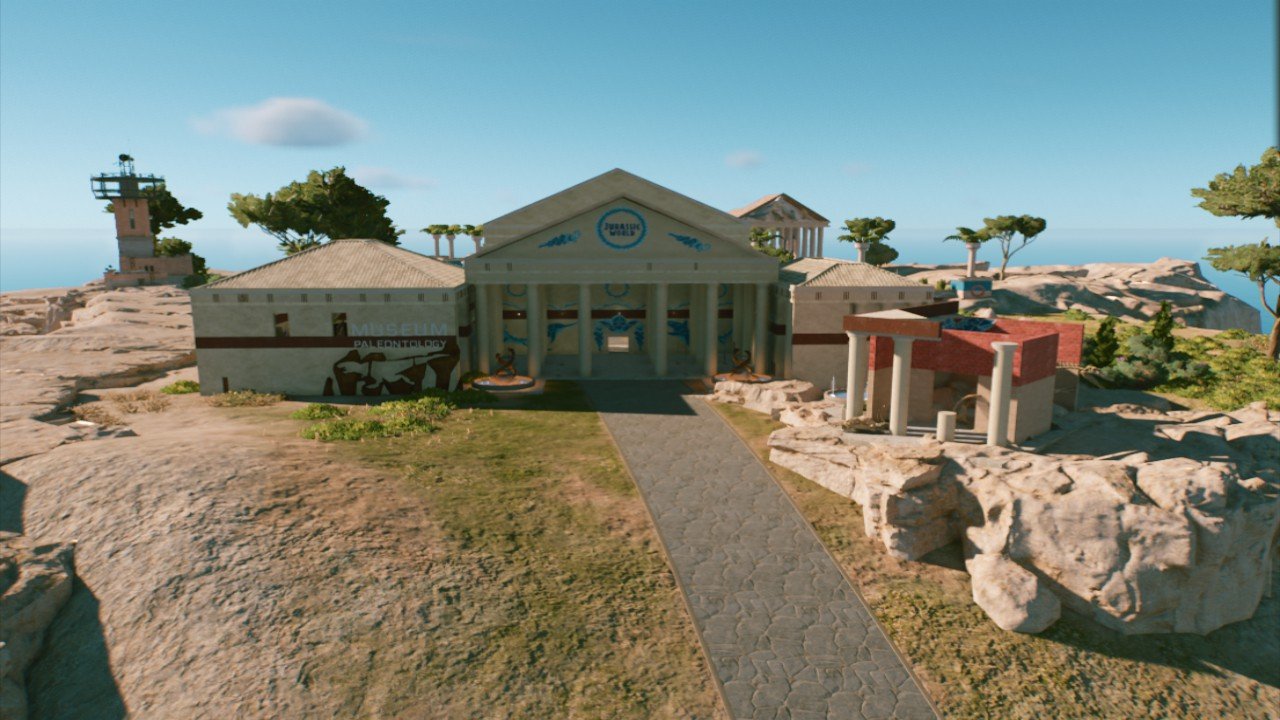 Ancient Greek ruins propylaea - Workshop - Jurassic World Evolution 3