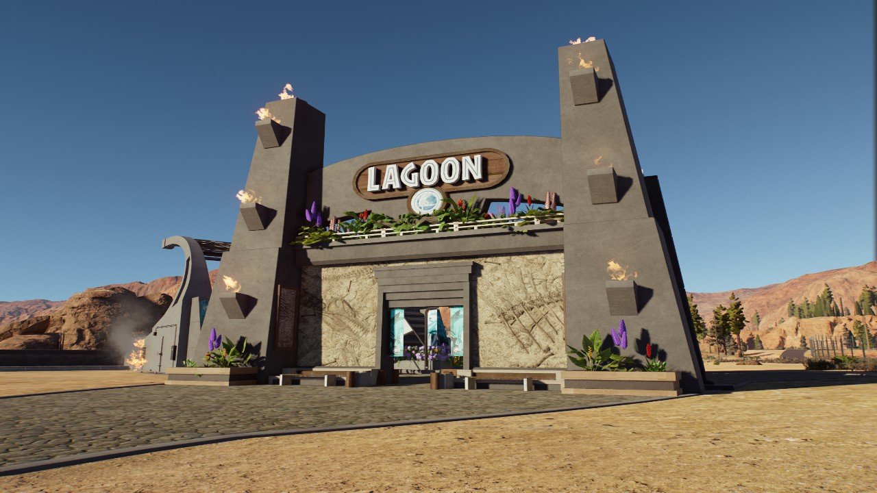 Lagoon Gate - Workshop - Jurassic World Evolution 3