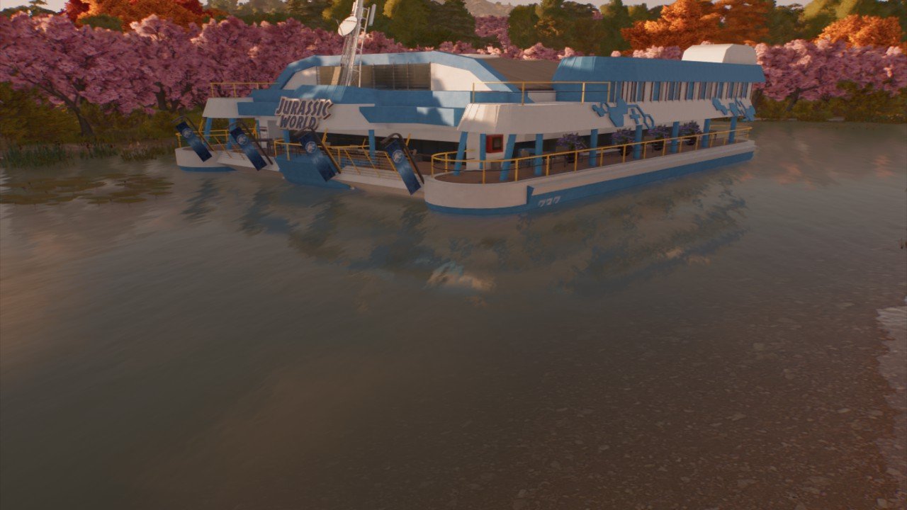 Boat - Workshop - Jurassic World Evolution 3