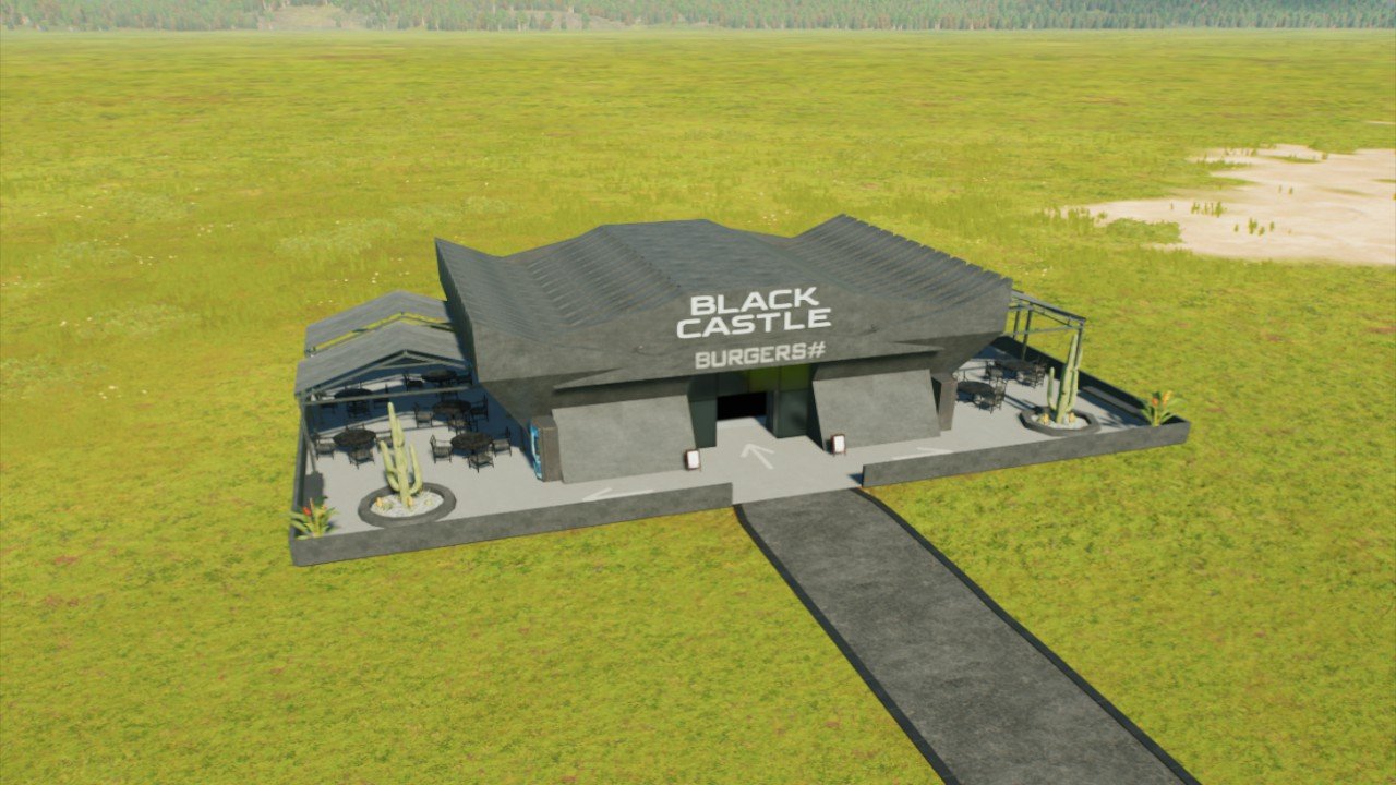 Black Castle - Burger - Workshop - Jurassic World Evolution 3